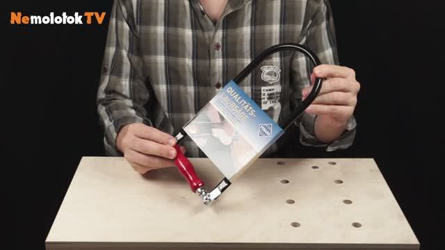 Обзор ручного лобзика для дерева 701W от Pebaro. Идеально для школы!