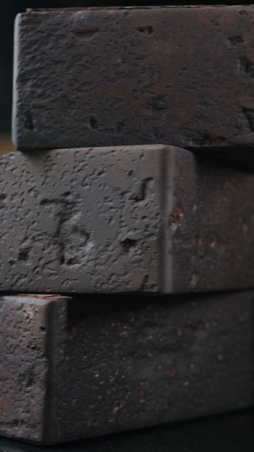 Кирпич Ликолор | Коллекция «Тайга» - Графит (1НФ)