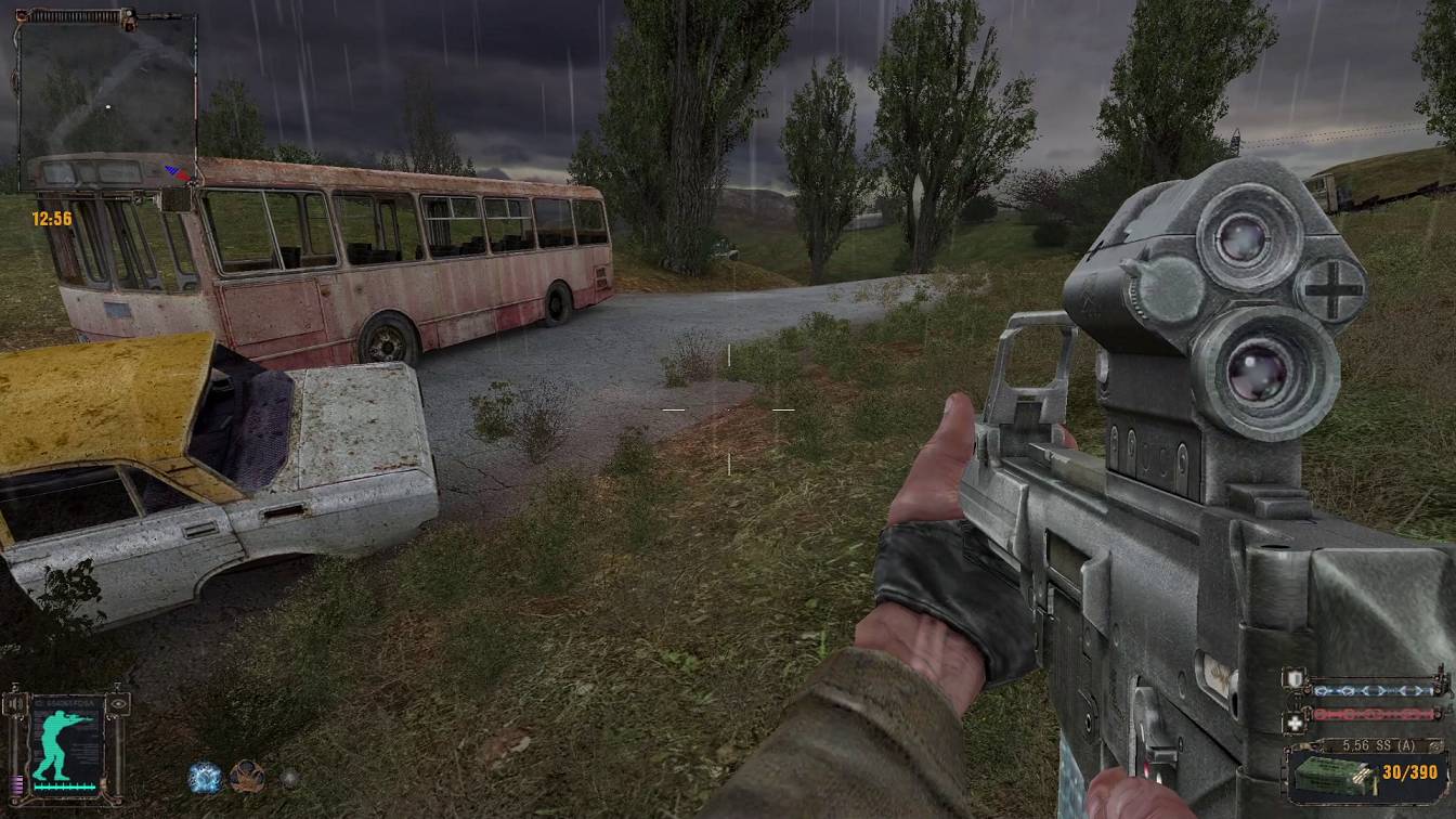 сталкер игра душ начало серия 18