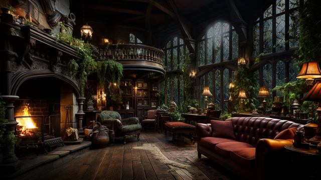 ☔️ Расслабьтесь под звуки дождя, грозы и огня — уберите шум и насладитесь тихим сном.