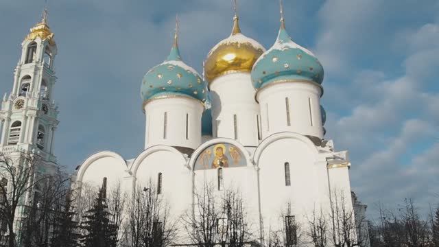 В Троице-Сергиевой лавре (Сергиев Посад).