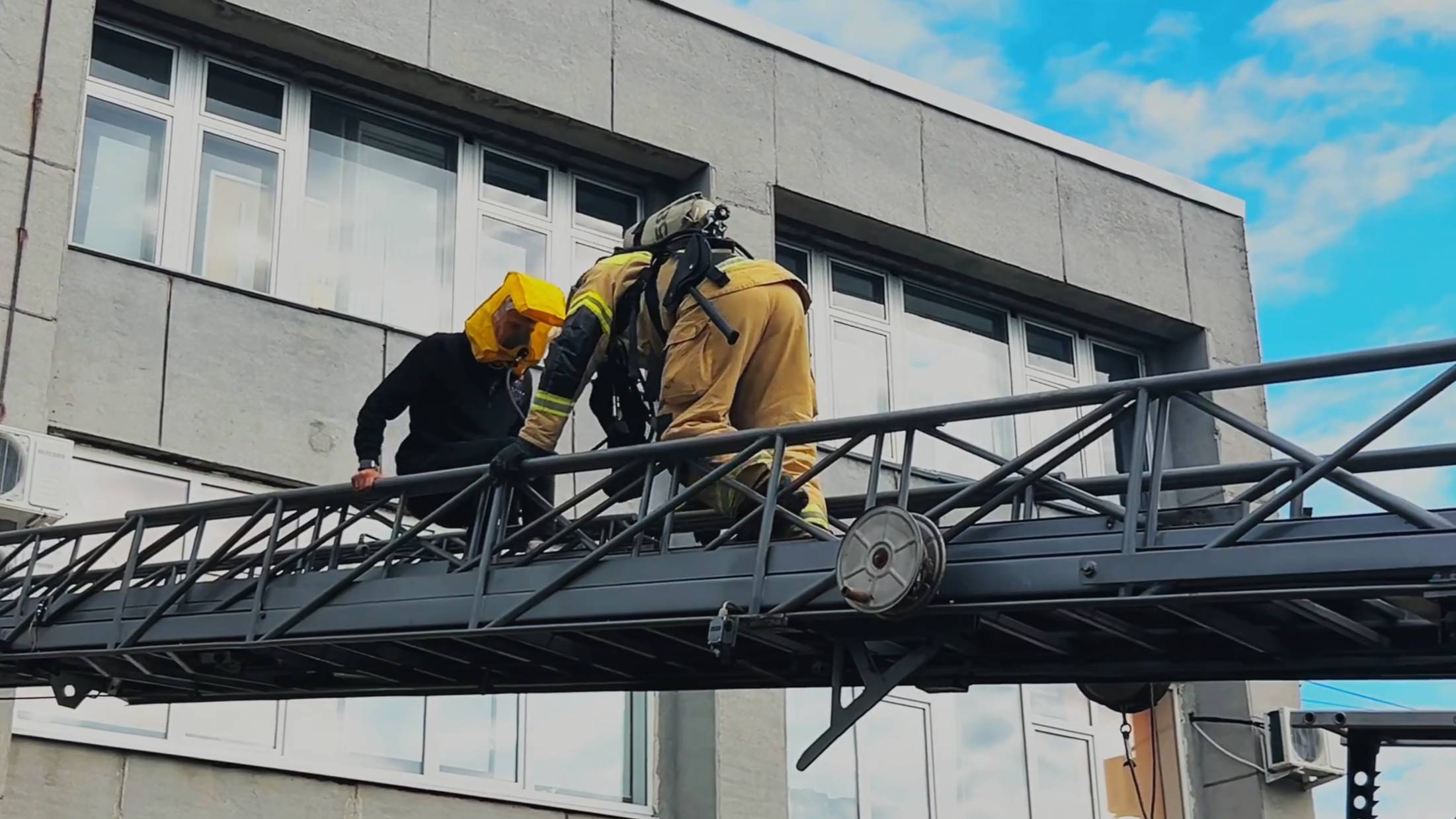 Пожарно-тактические учения в Кумертау