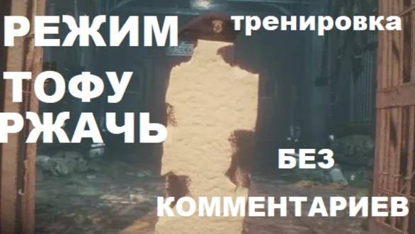 ВЫЖИВШИЙ ТОФУ ТРЕНИРУЕМСЯ!!! RESIDENT EVIL 2 ,БЕЗ КОММЕНТАРИЕВ