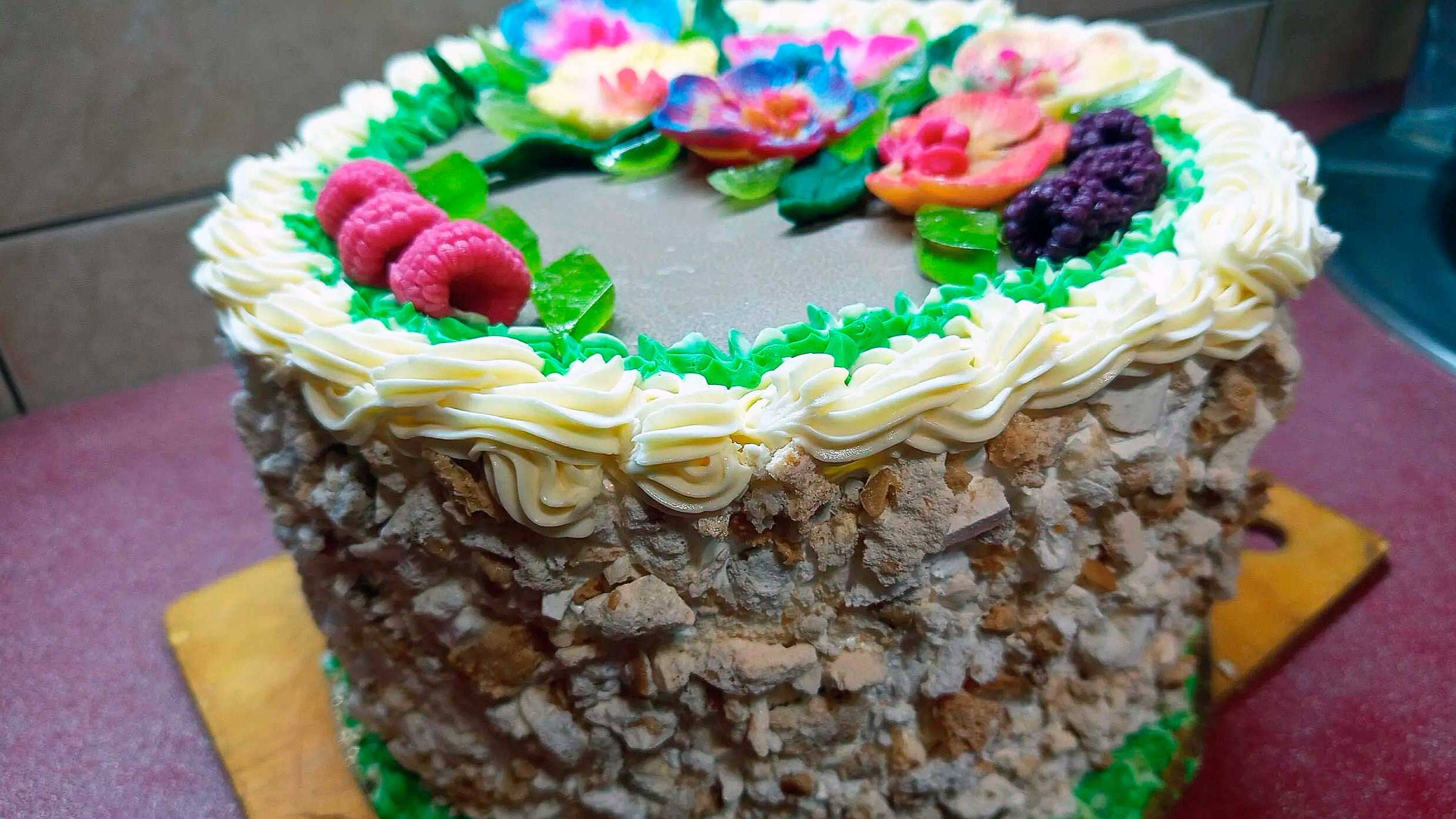 Коржи для киевского торта из меренги