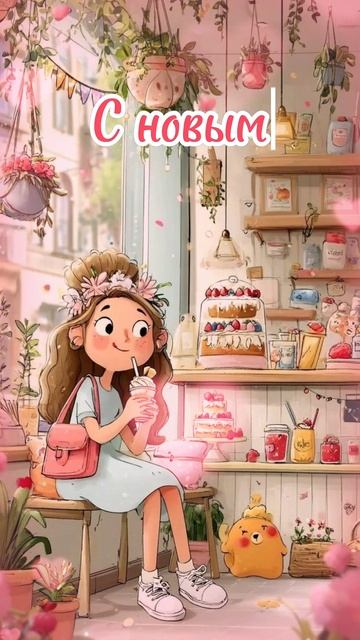 Красивая открытка с пожеланием доброго утра!