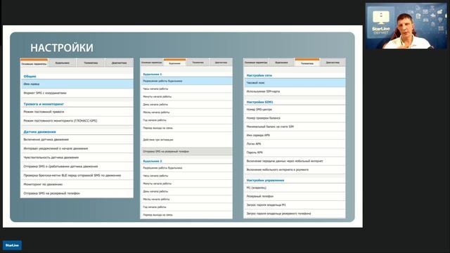 Вебинар: «Новинка Starline M25 BT»