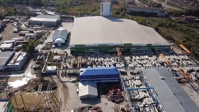 ТОТ завод и Smart завод Betonium. Вид сверху 3