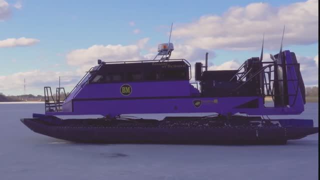 Аэролодка Нерпа с дизельным двигателем видео покупателя. Валаам