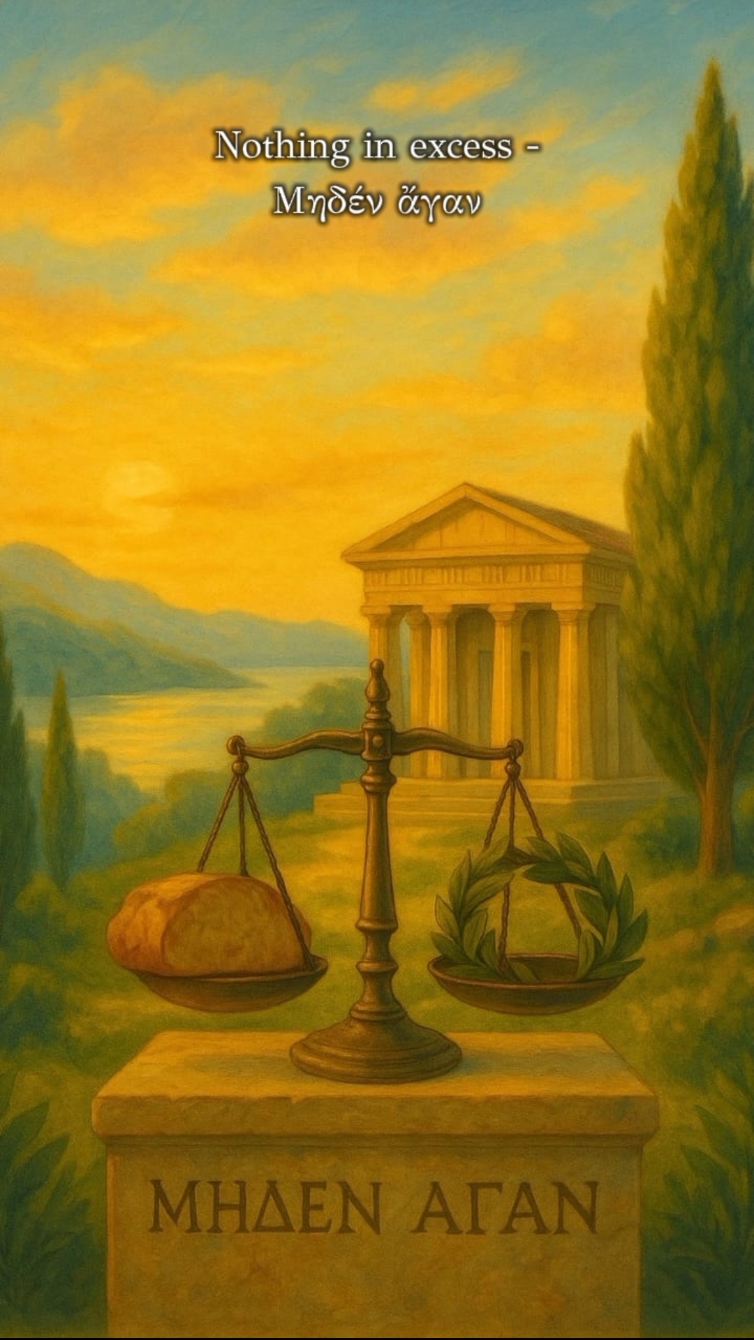 2. Nothing in Excess: Ancient Greek Wisdom for English Learners / Ничего чрезмерного: древнегреческа