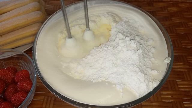 Клубничный тирамису Видео рецепт