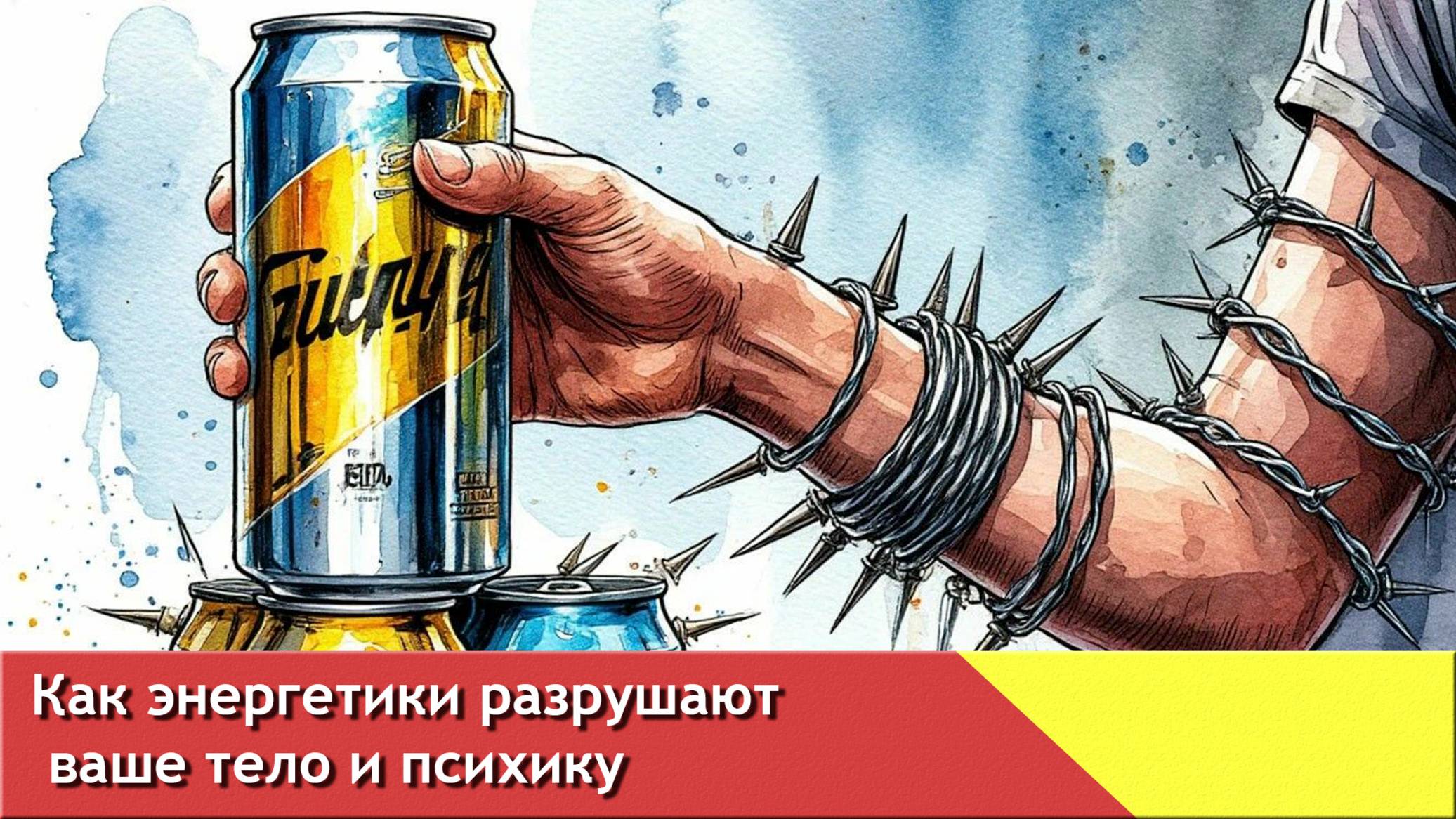 Как энергетики разрушают ваше тело и психику