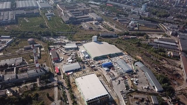 ТОТ завод и Smart завод Betonium. Вид сверху 2