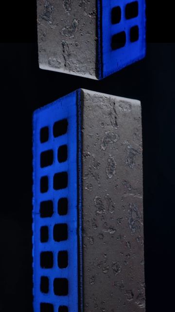 Кирпич Ликолор | Коллекция «Тайга» - Графит 0,7НФ