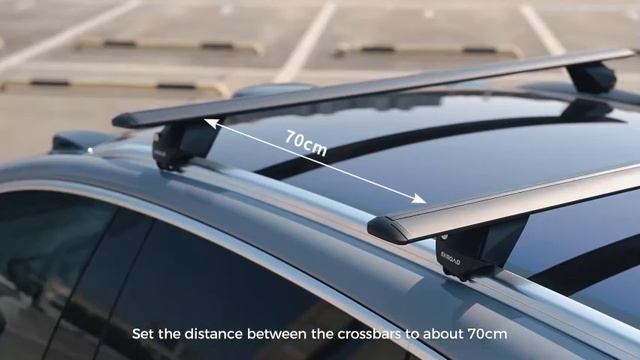 Инструкция по установке бокса Enroad Nomadix Pro на крышу автомобиля, использование эл. замка