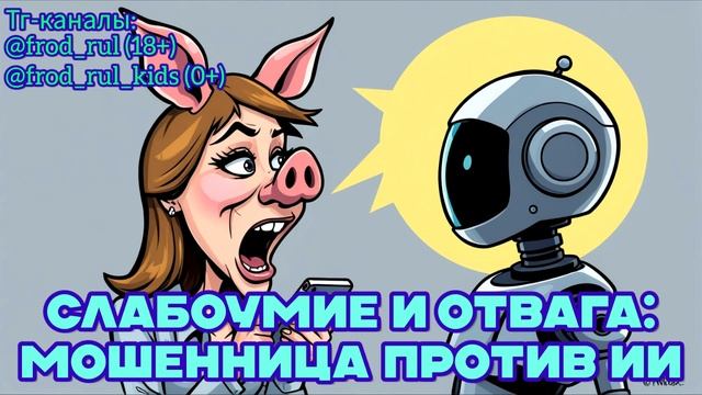 Мошенница против искусственного интеллекта [разговоры с мошенниками | фрод рулетка | антимошенники]