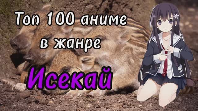 Топ 100 аниме в жанре исекай | Часть 4
