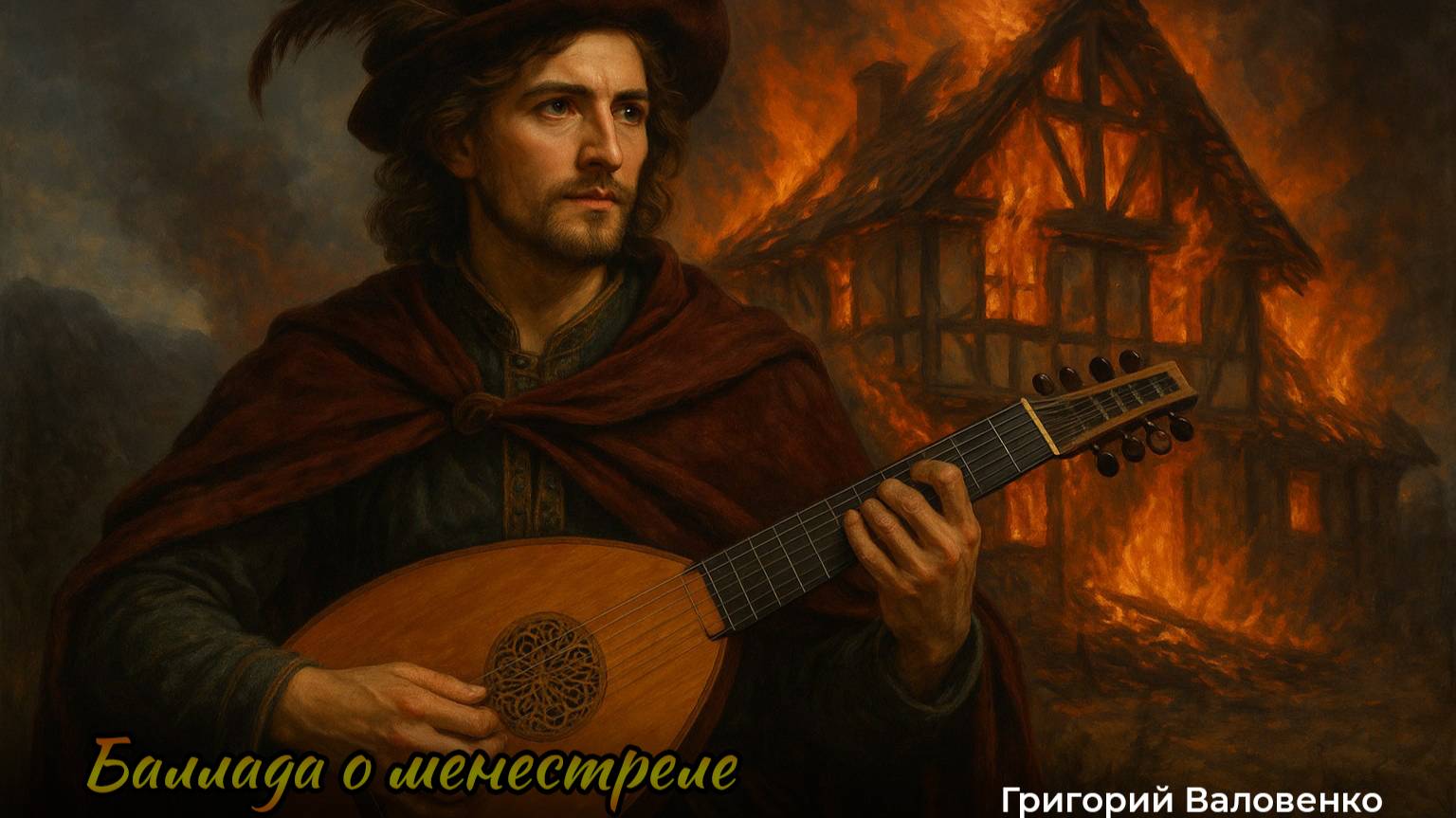Баллада о Менестреле Старые стихи, новая песня! Автор Григорий Валовенко, поет - Нейросеть!