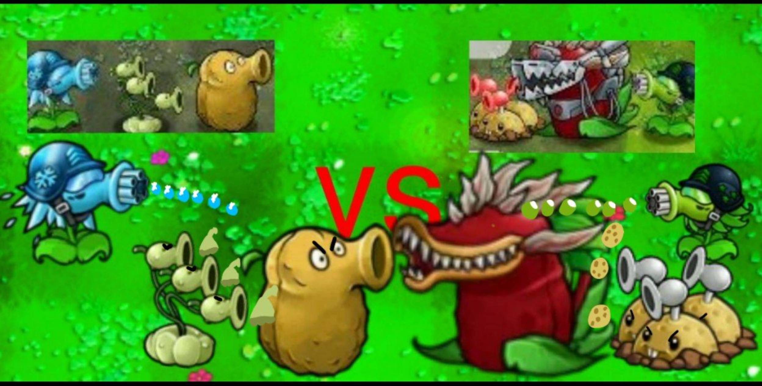 Турнир по фьюжн пвз fusion pvz полуфинал Второго чемпионата WORLD PVZ  тащит против Мощь в горохе