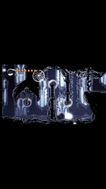 Самый сложный участок с Пронизывающей Тенью в Hollow Knight