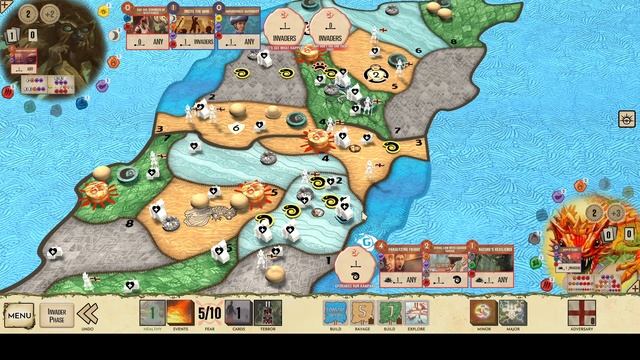 Остров Духов Ящер и Бедокур против Англии 6