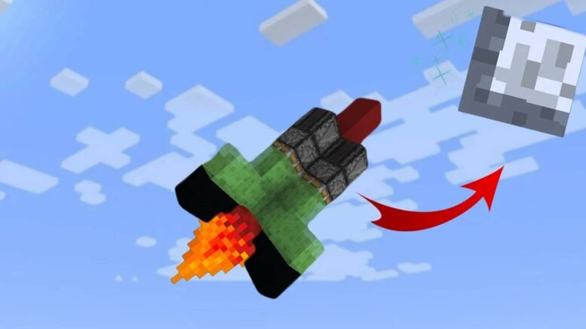 КАК ПОСТРОИТЬ РАБОЧУЮ РАКЕТУ В МАЙНКРАФТЕ 🚀