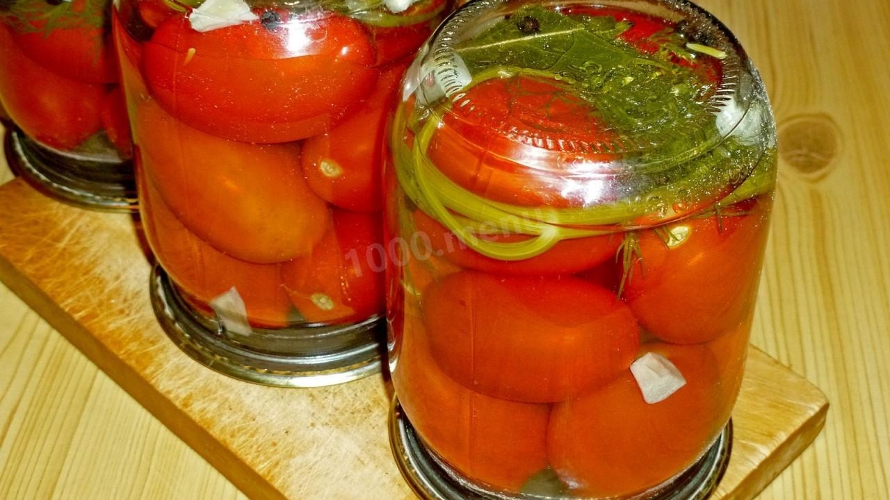 Очень ВКУСНЫЕ ПОМИДОРЫ на зиму