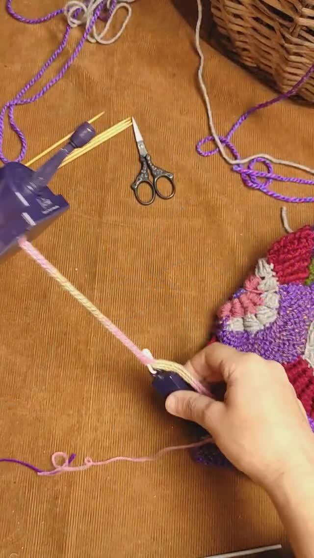 Вязаный шнур на шнуроплёте