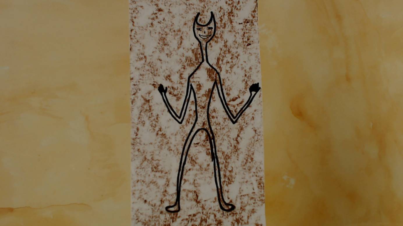 Анимационный этюд. Создан на пробном занятии по мультипликации 30 августа 2025 г.