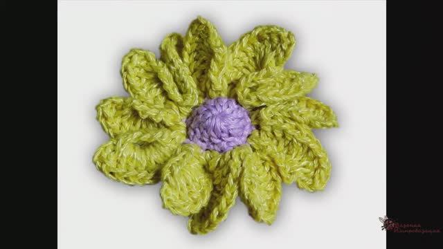 Лепестки крючком