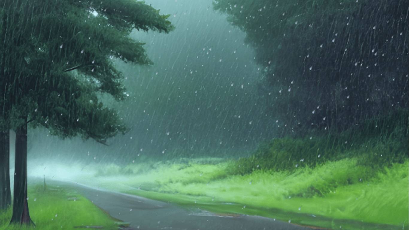 Медитация 172 Гц с дождем и громом