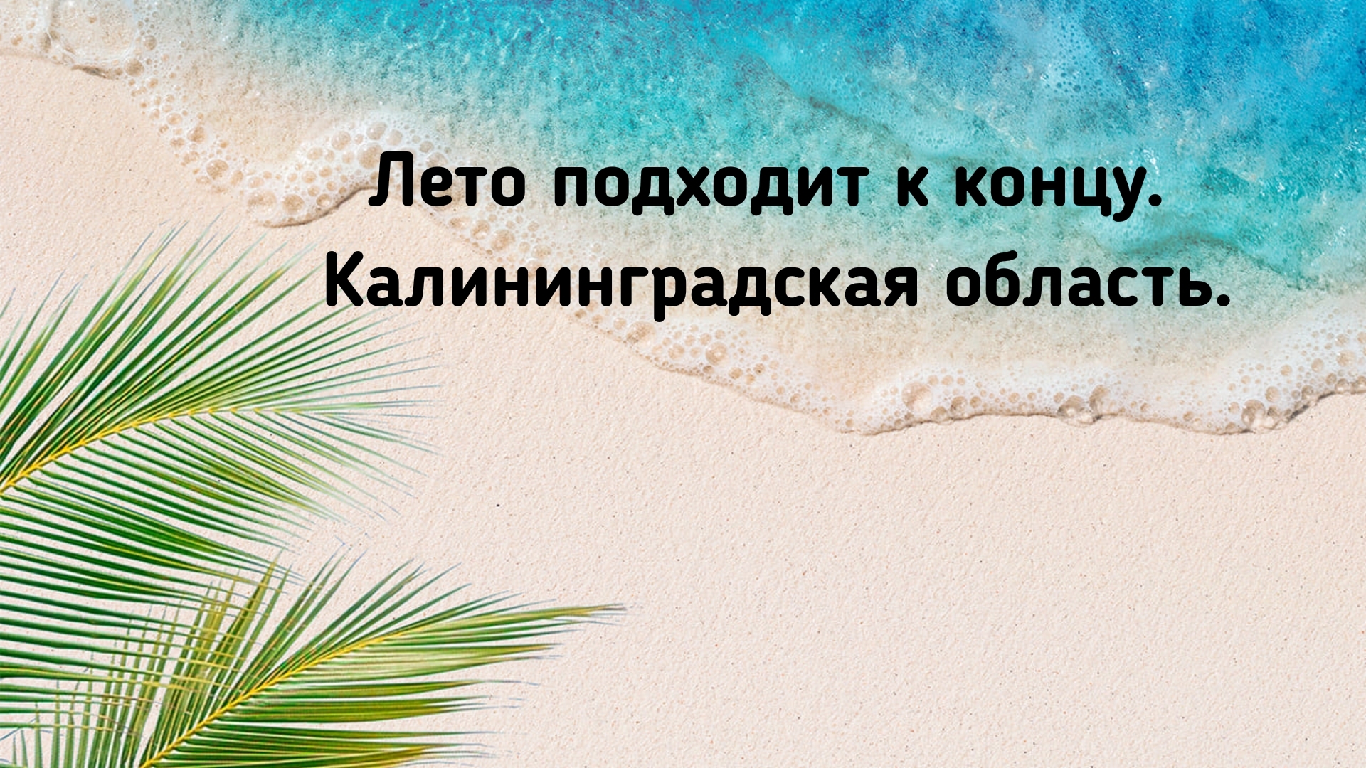Балтийское море.  Калининградская область.