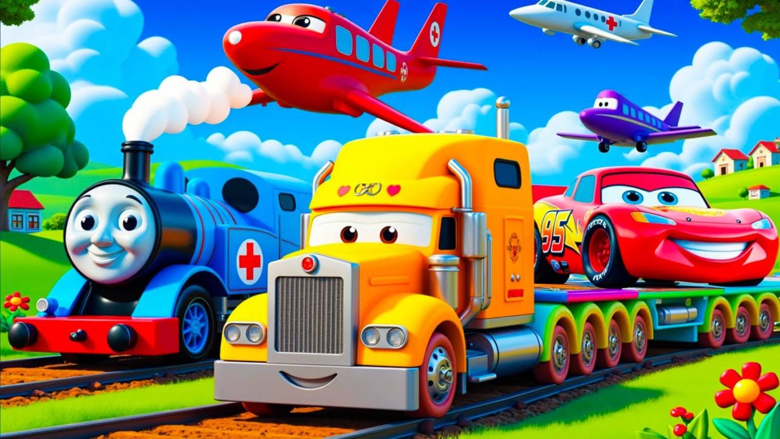 🤪🔥⭐МАШИНКИ СУПЕРГЕРОИ МОЛНИЯ МАКВИН🤪🔥⭐ И ЕГО ЛУЧШИЕ ДРУЗЬЯ В НОВЫХ ПРИКЛЮЧЕНИЯХ