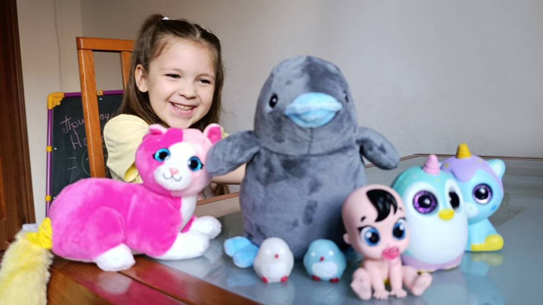 Распаковка игрушек от Сбабам