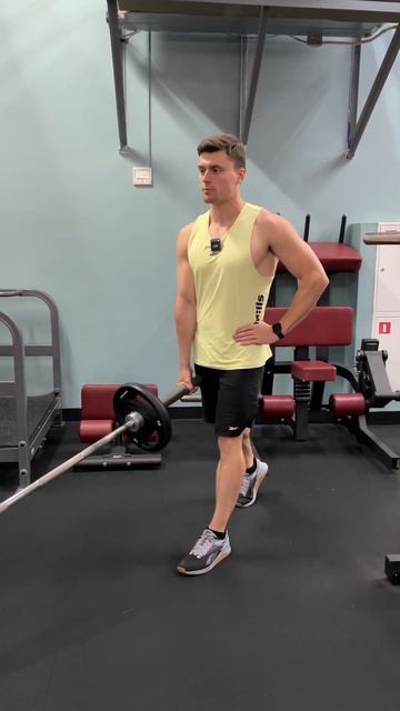 Румынская тяга с Т-грифом