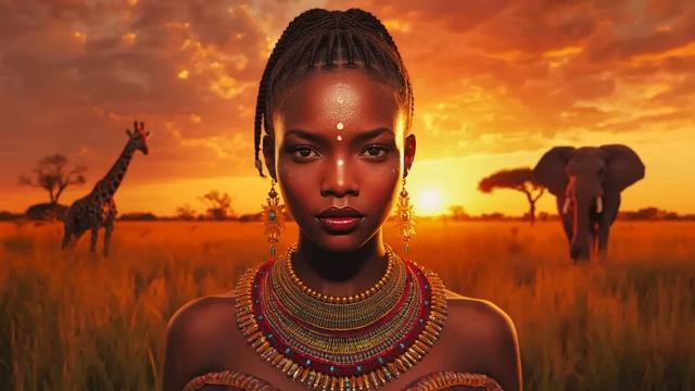 Umoya Wokuthula – 3 часа успокаивающей Зулусской Африканской Музыки для Умиротворения и Медитации.