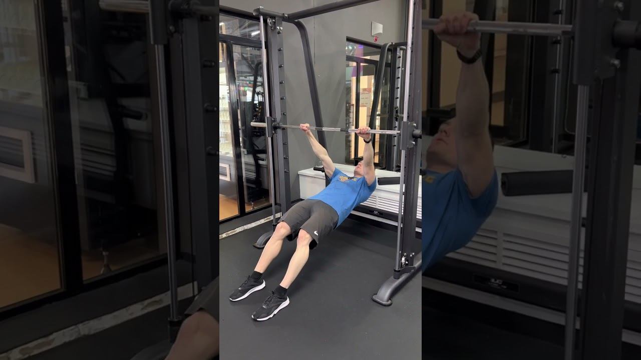 Горизонтальные подтягивания