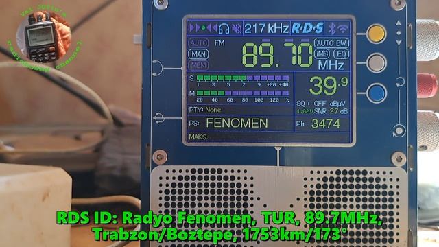 26.07.2025 09:07UTC, [Es], Radio Fenomen, Турция, 89.7МГц, 1753км