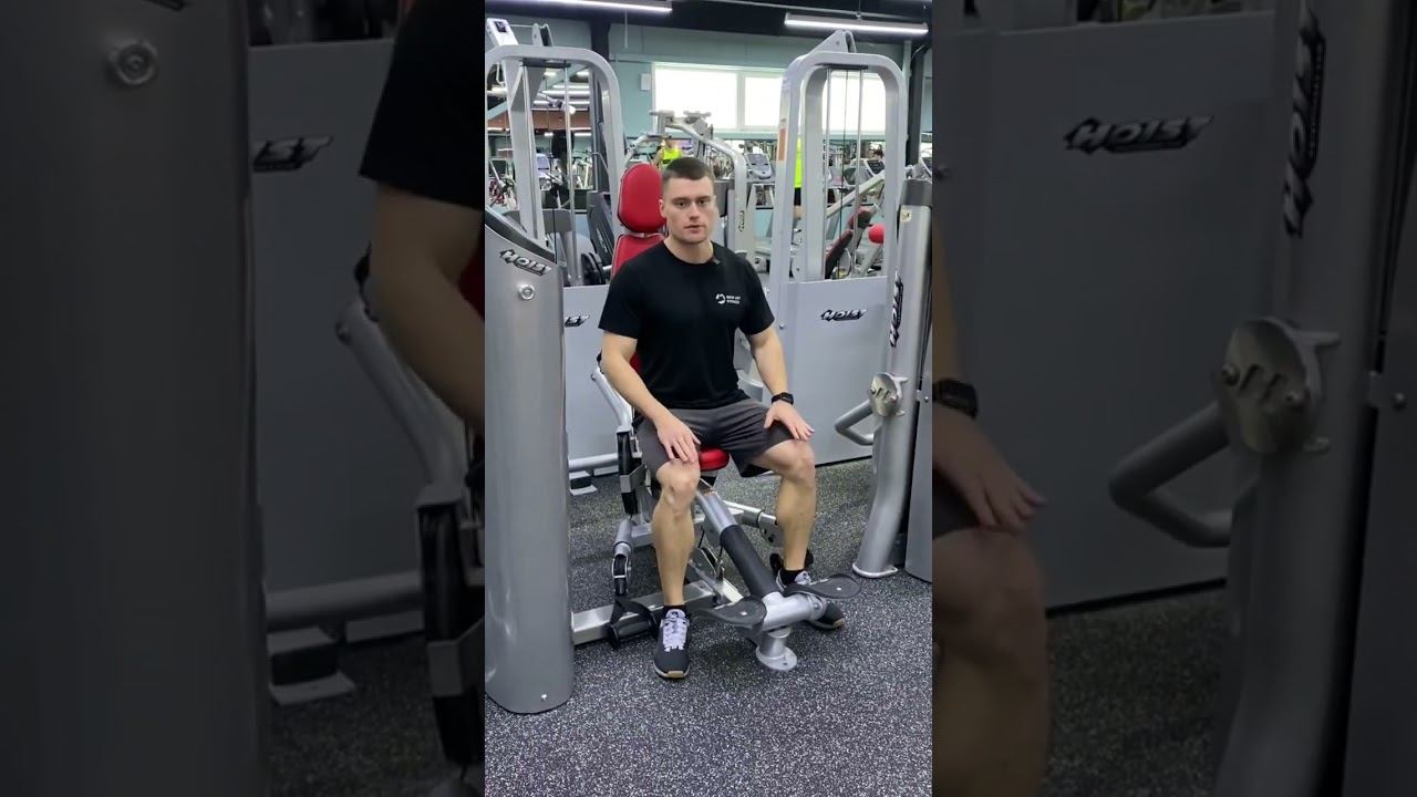 Сгибание рук в блочном тренажере