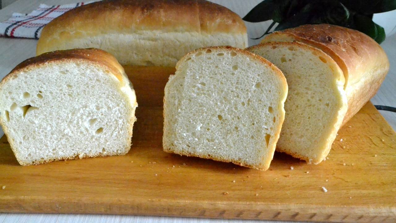 Хлеб на сыворотке нежный воздушный мягкий