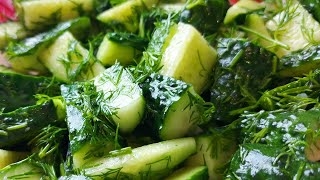 Быстрые огурчики