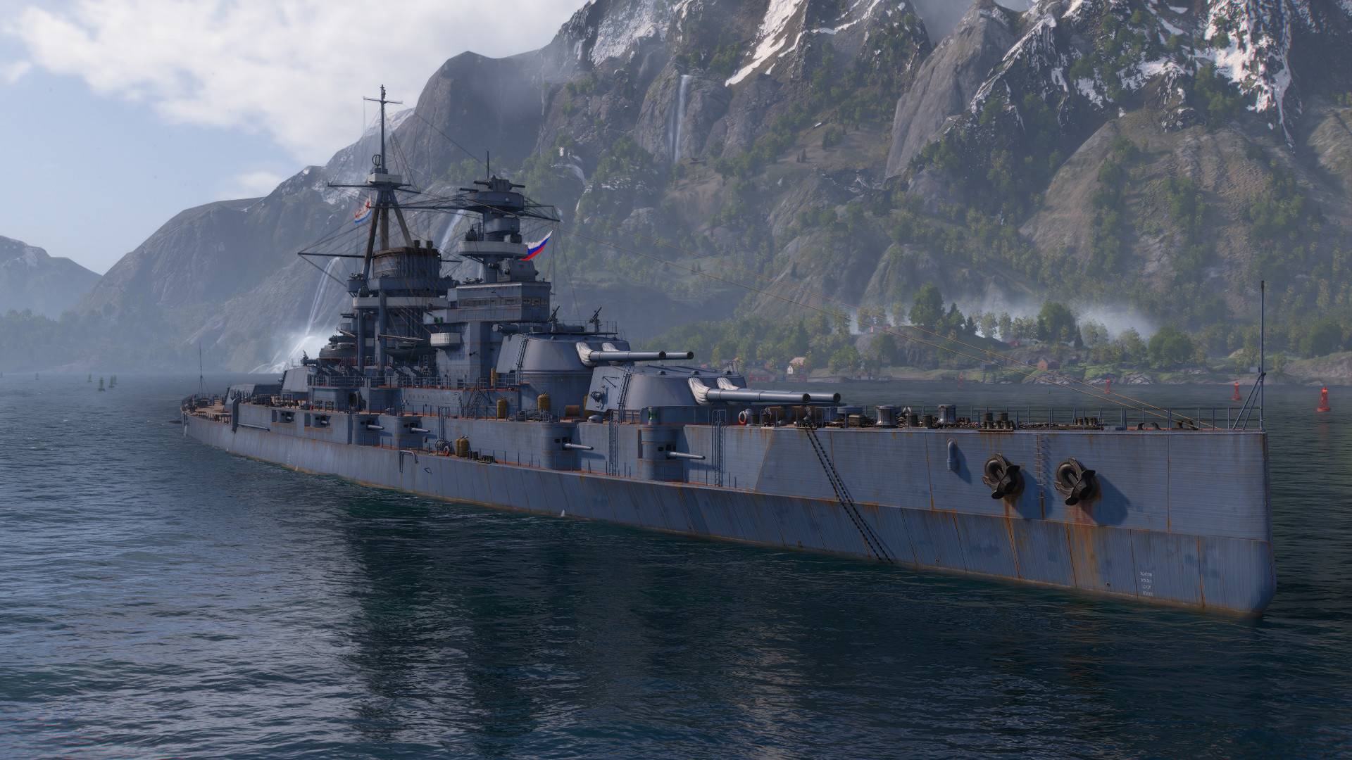 Мир кораблей. Случайный бой №5.