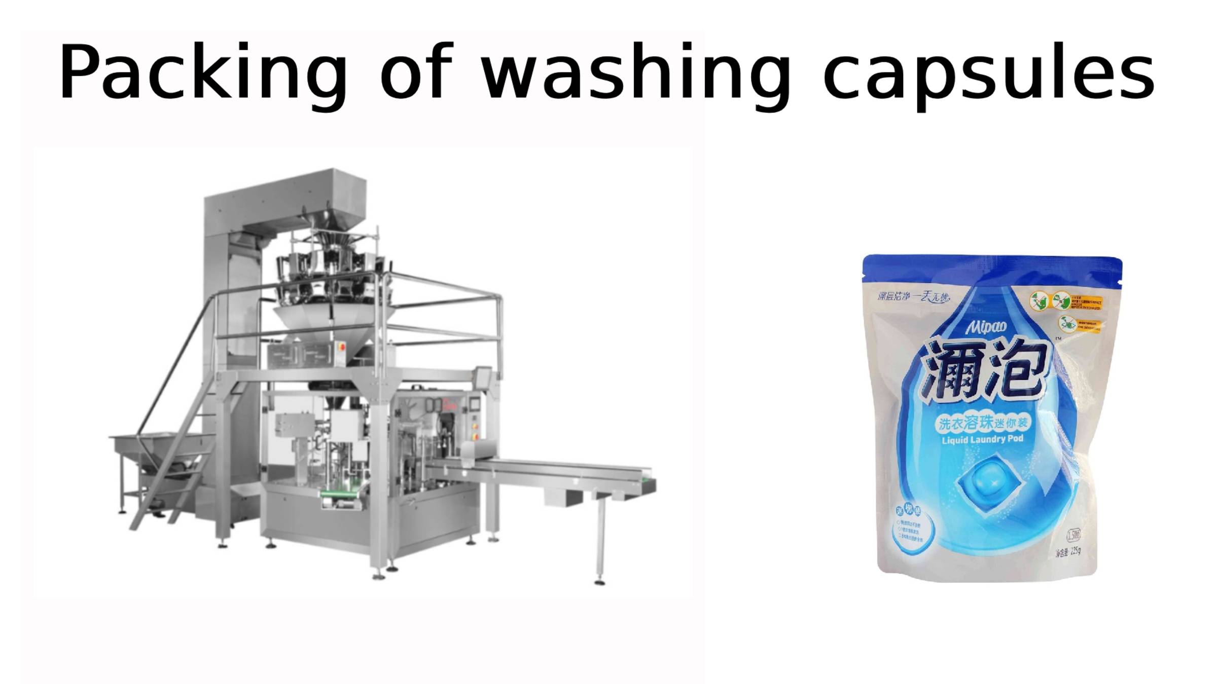 Packing of washing capsules | упаковка капсул | упаковка стирального порошка | фасовка капсул