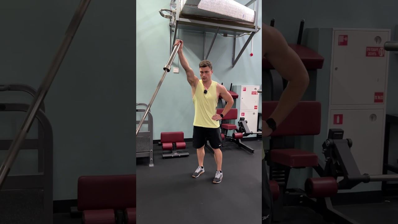 Жим рукой Т-грифа