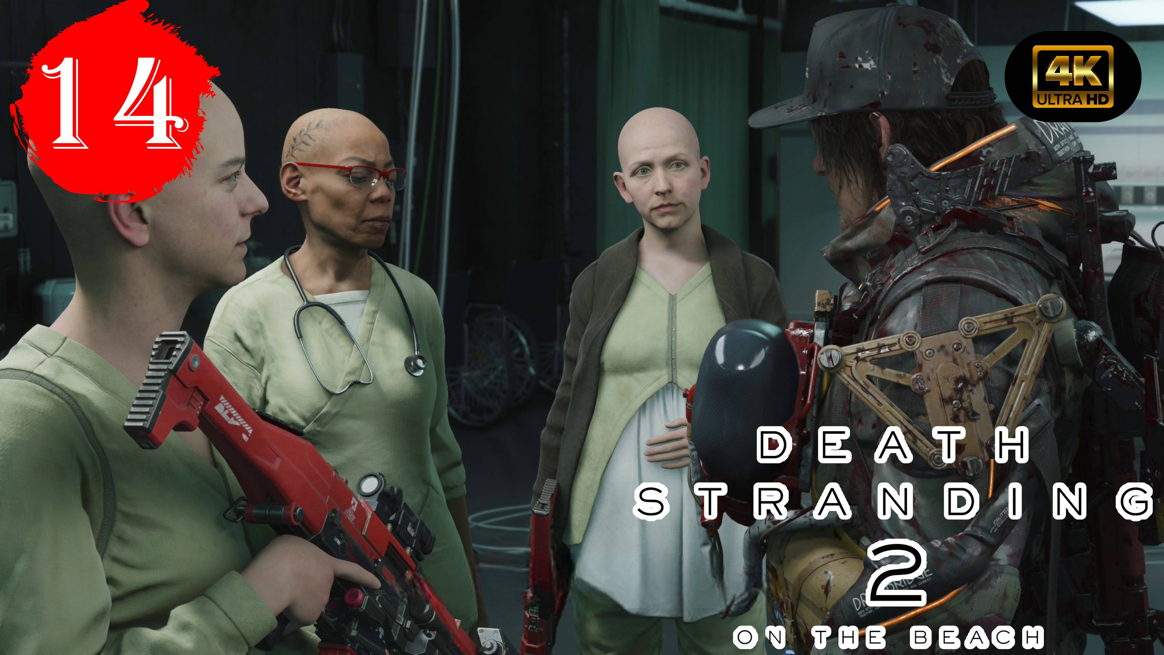 Глава 14.Материнство.Прохождение Death Stranding 2:On the Beach(4K).На Русском.Без комментариев.