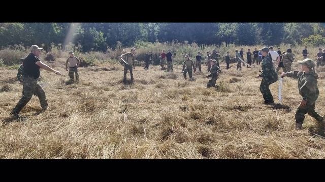 Кубанский казачий центр Баско на военно-полевом сборе Лабинского казачьего отдела, 2025г.