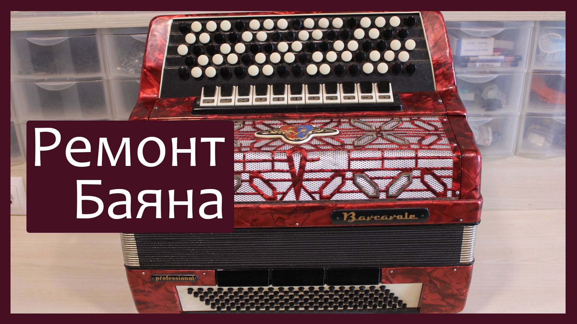 Трудовые будни / Ремонт Баяна  "Barcarole professional"