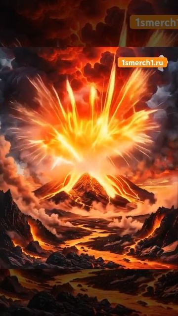 Volcanic eruption
