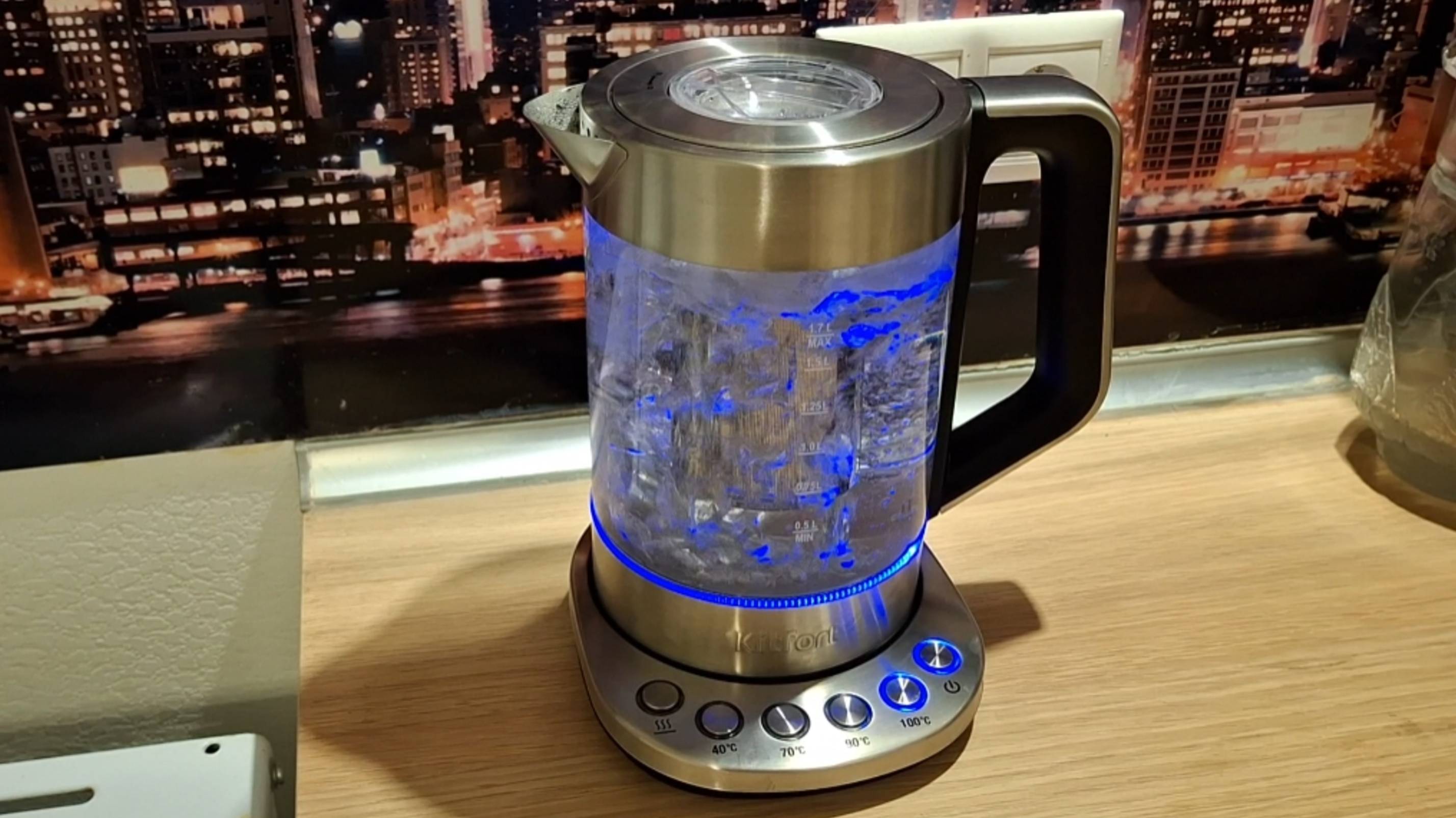 Выпей чай и не скучай! / Обзор чайника Kitfort КТ-622