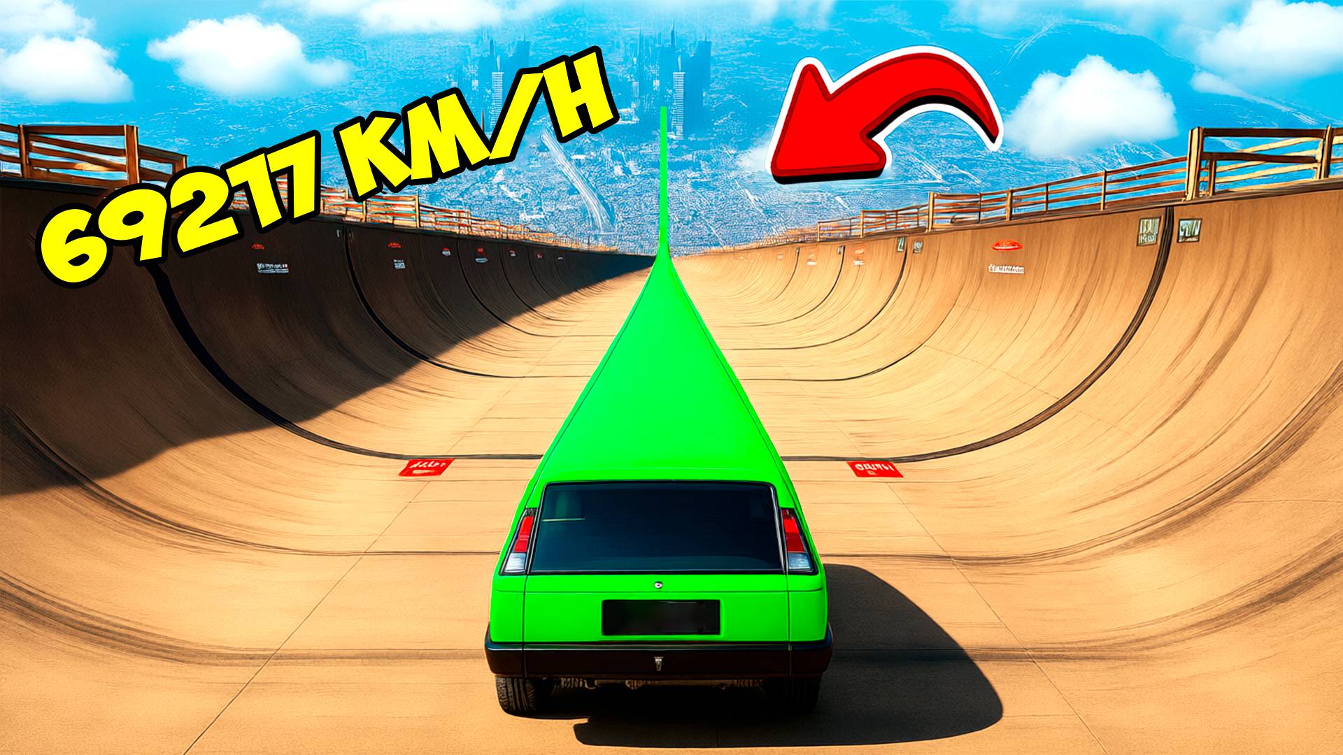 СПУСК БЕЗ ТОРМОЗОВ НА САМОМ ДЛИННОМ ЛИМУЗИНЕ ХАММЕР ПО МЕГА ТРАМПЛИНУ В ГТА 5 ЭКСПЕРИМЕНТ GTA 5