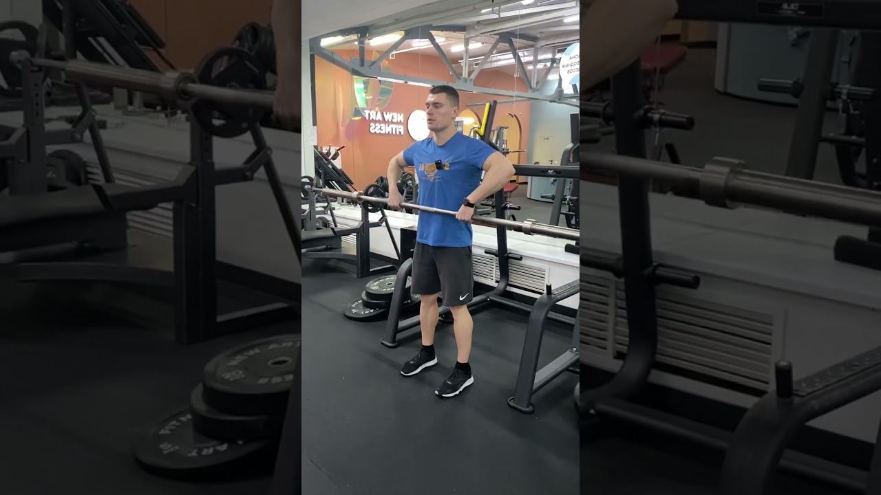 Протяжка и жим вверх